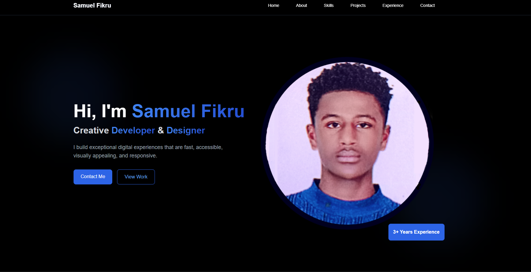 Samuel Fikru | Portfolio